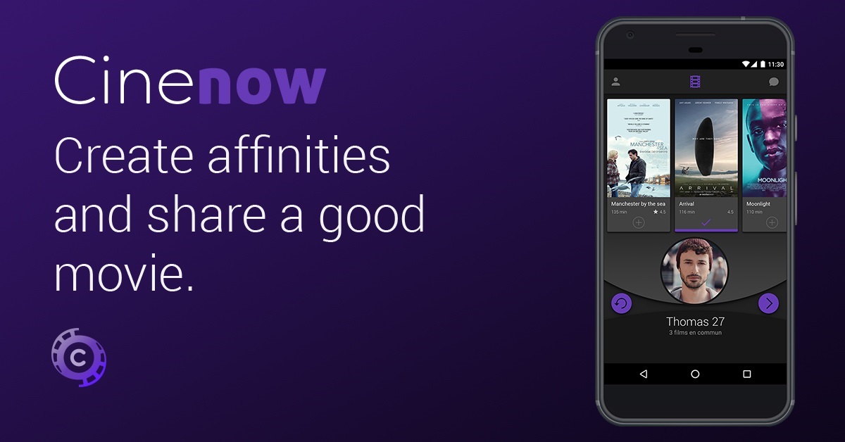 Cinenow - Dating app to go to the movies